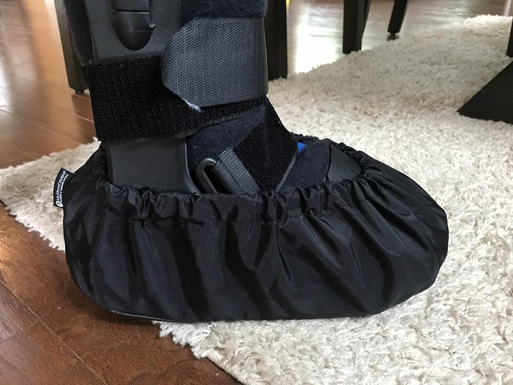 MyShoeCovers® 1 Reusable Fracture Walking Boot Cover – MyShoeCovers.com